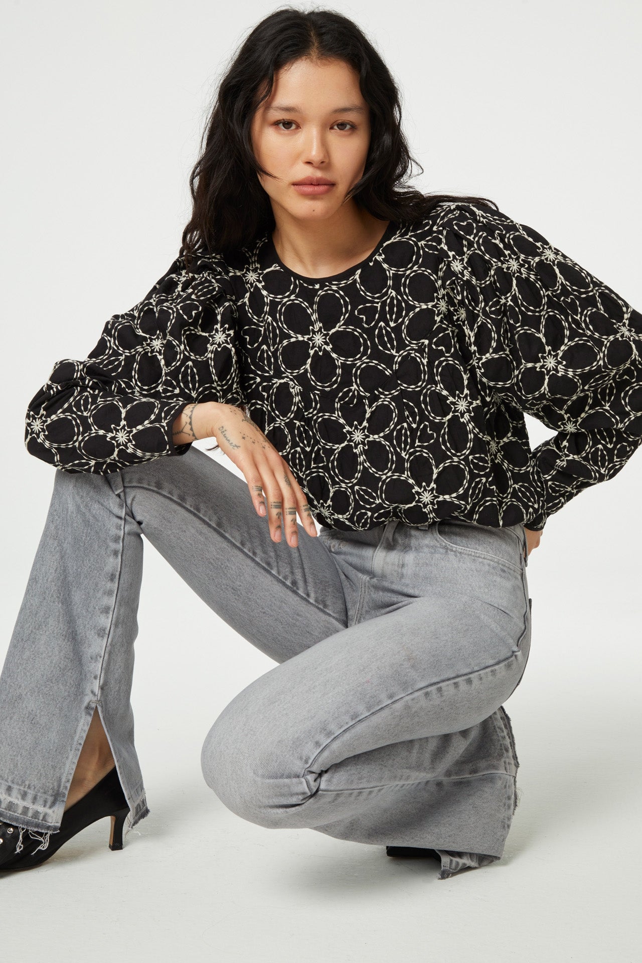 Mya Top Black – Oasen